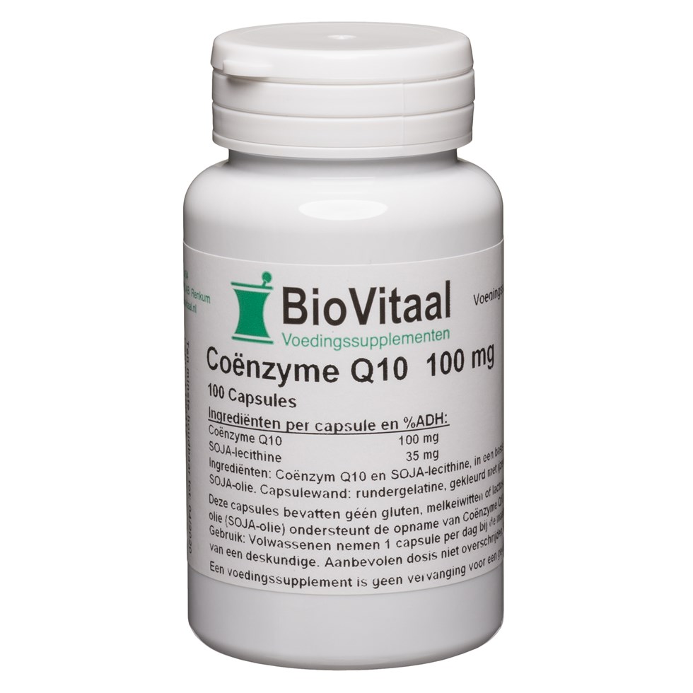 Coënzyme Q10 100 mg - BioVitaal